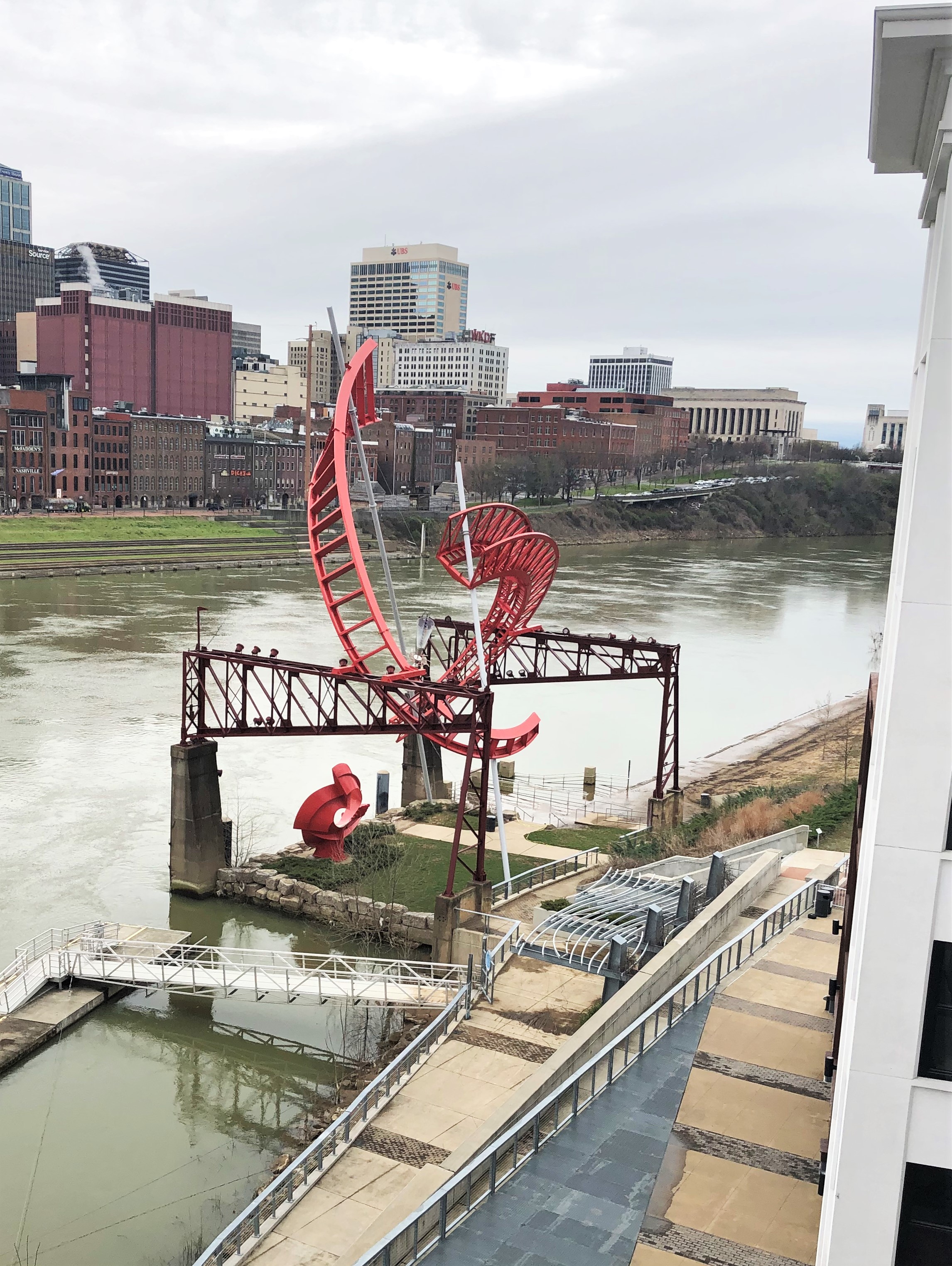 Ghost Ballet for the East Bank Machineworks - nashville public art