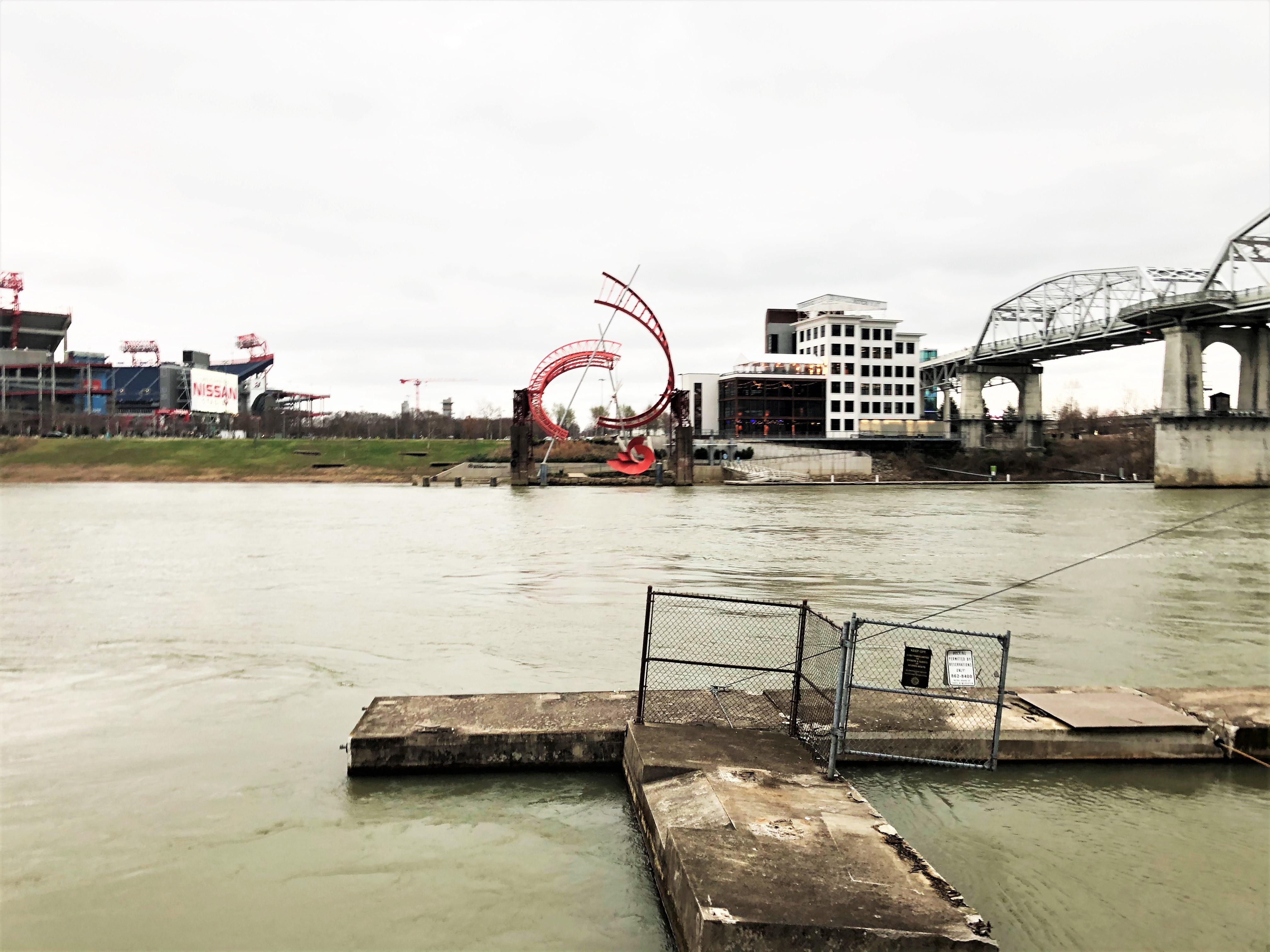 Ghost Ballet for the East Bank Machineworks - nashville public art