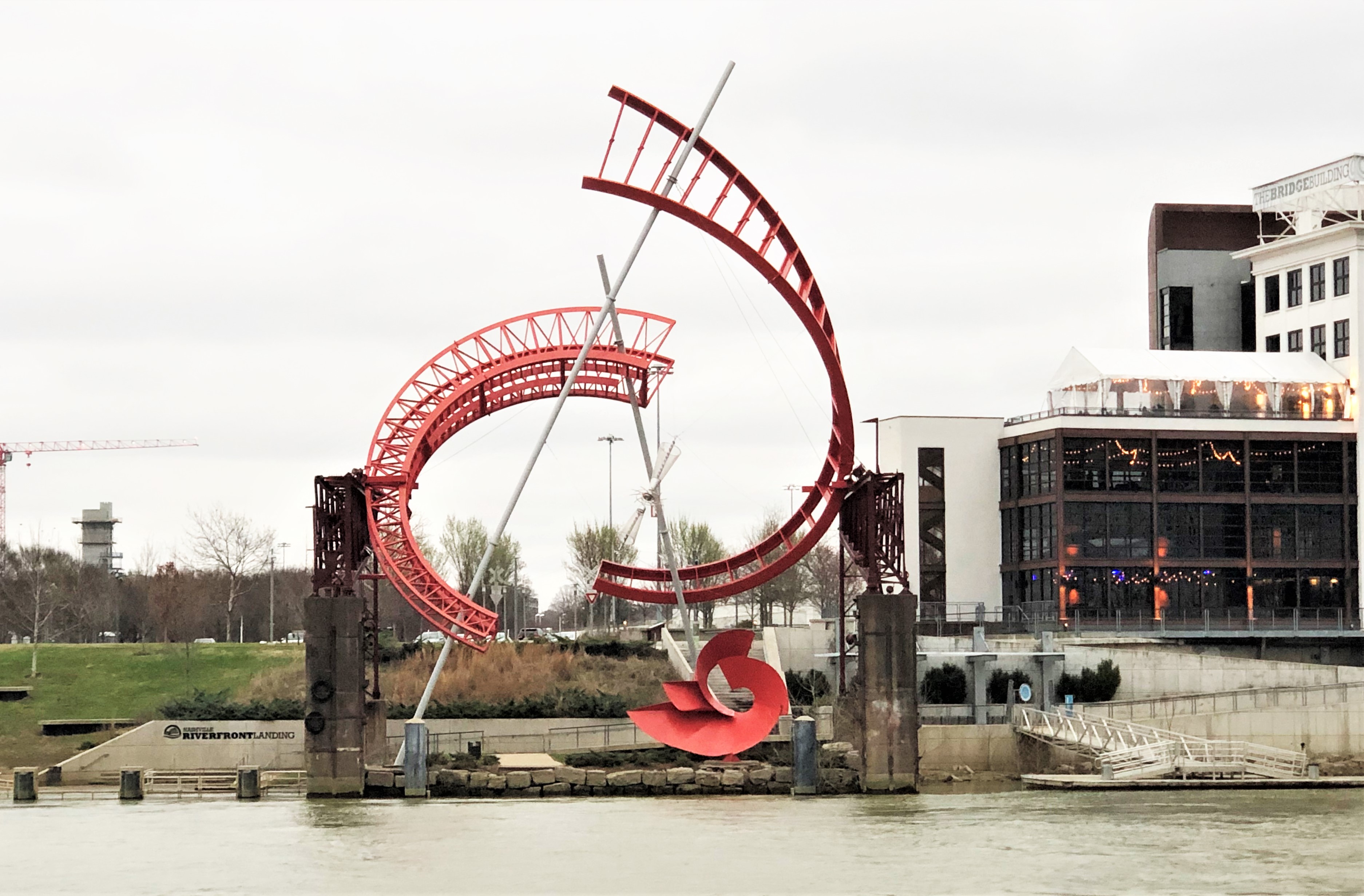 Ghost Ballet for the East Bank Machineworks - nashville public art